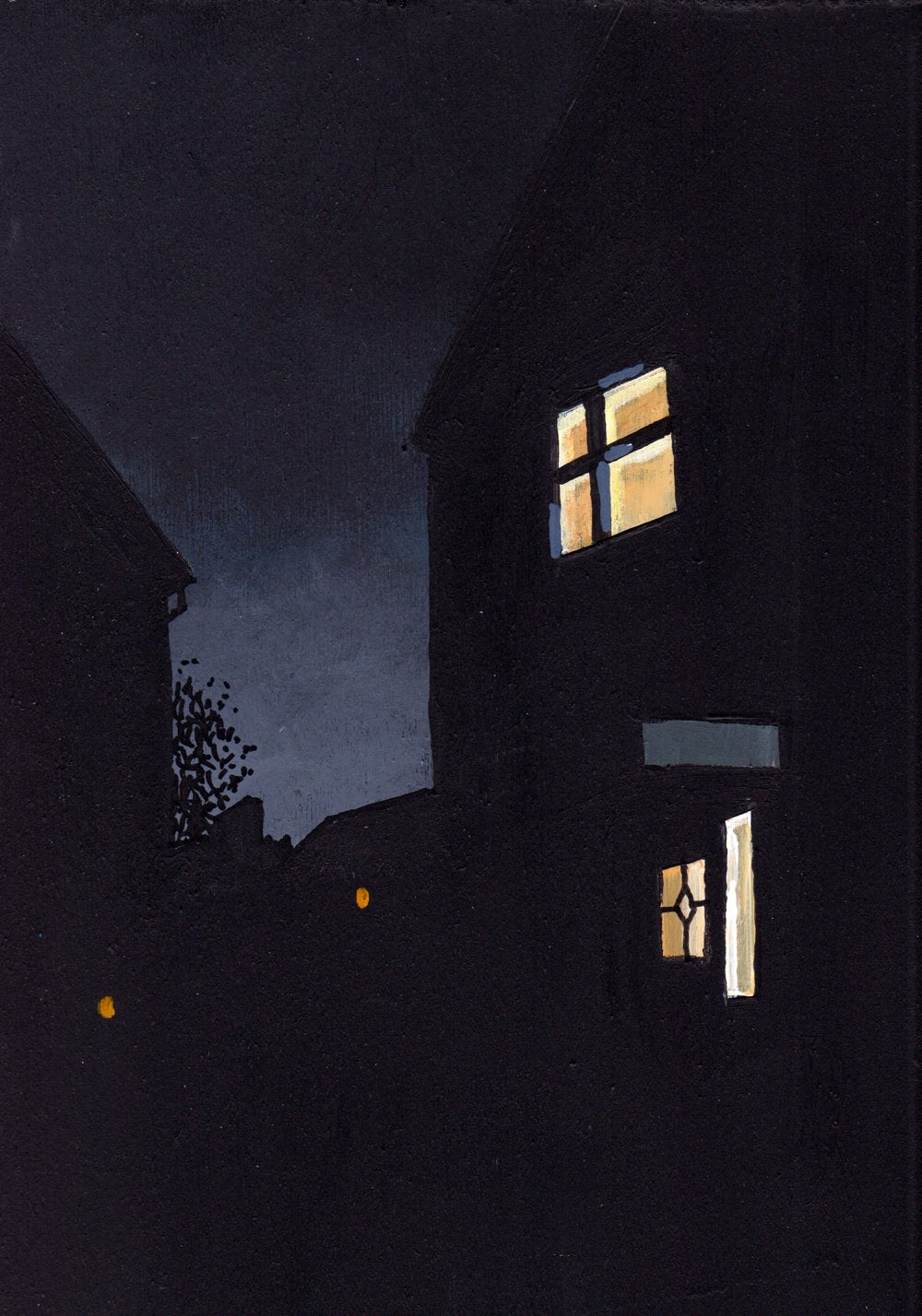 Night Paintings – Darren Hayman Art