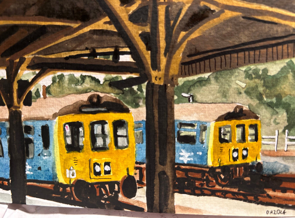 Trains – Darren Hayman Art